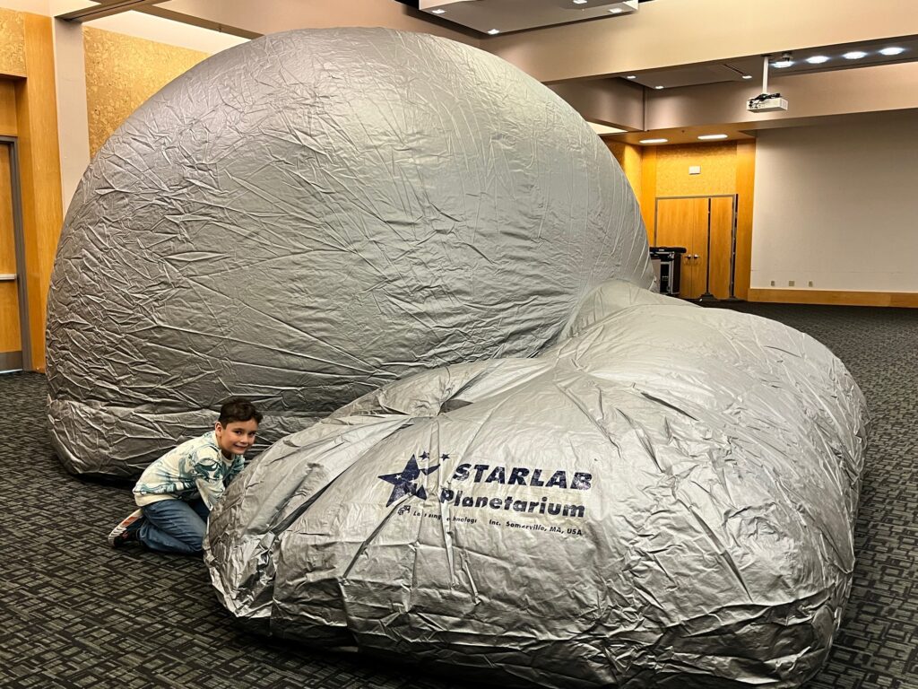 The Universe with Our StarLab Program - Dudley Observatory